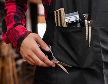 Custom Men Barber Apron Design | Regale Barber Supply